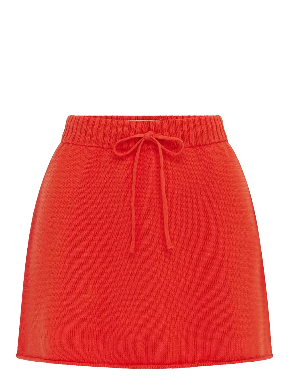 ROWIE Alma Knit Mini Skirt